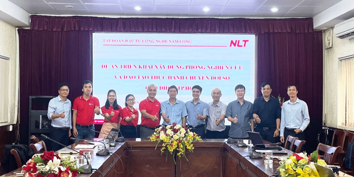 NLT Group x Đại Học Quốc Gia TP.HCM | Đề án triển khai xây dựng Phòng ...